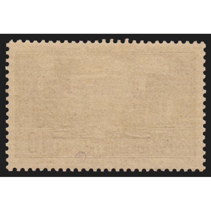 n°261b, Port de La Rochelle, 10fr outremer pâle, Type I, neuf ** - SUPERBE